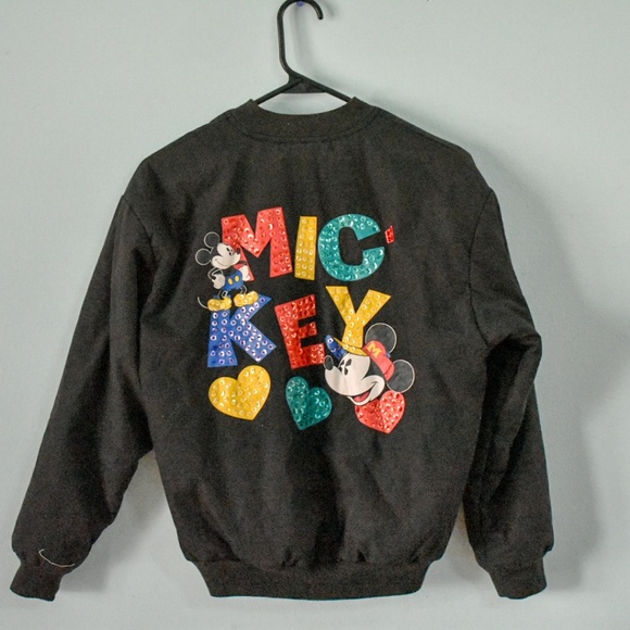Disney | Jackets & Coats | Authentic Vintage Mickey Mouse Puffy Jacket ...